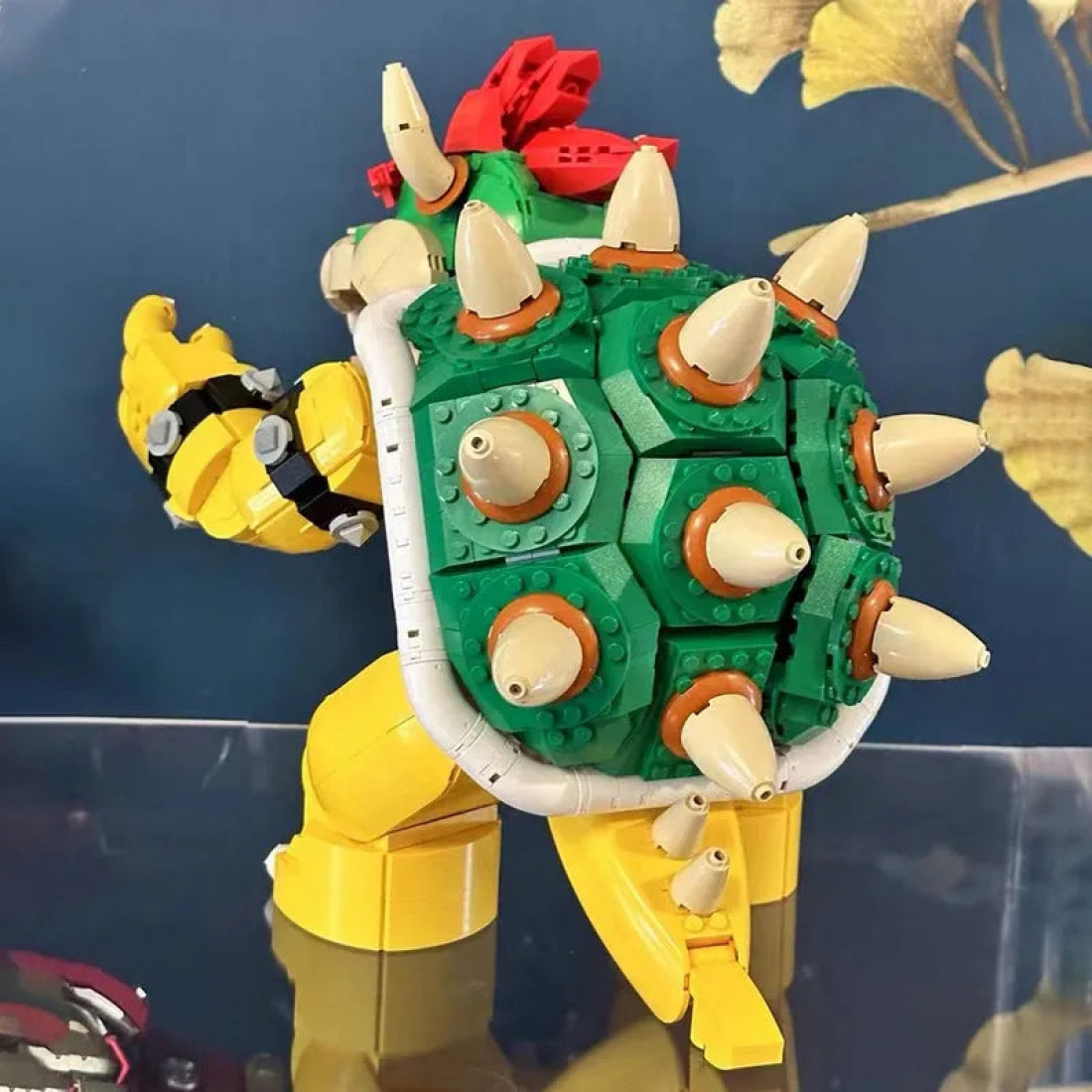 super mario movie mighty bowser moc 87031 bricks toy - super-mario ...