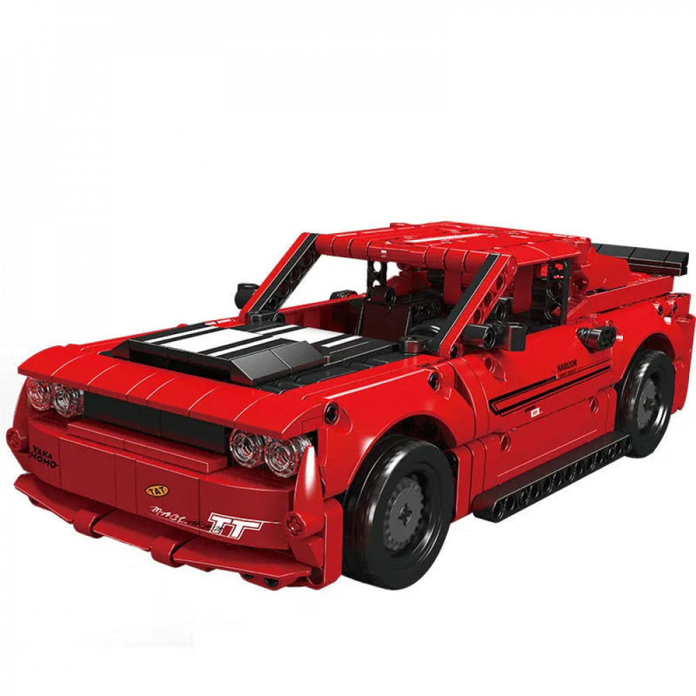 tech challenger pull back sports car bricks toy - tech-challenger-pull ...