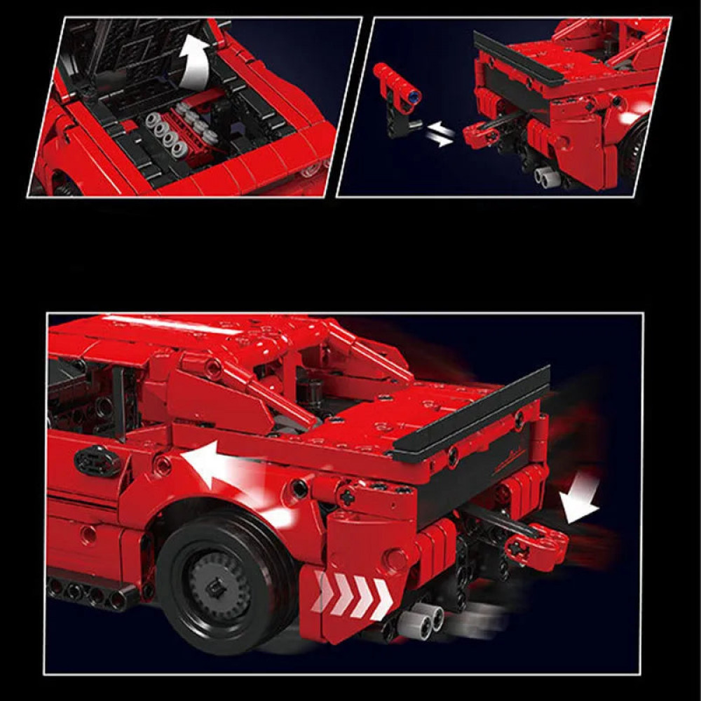 tech challenger pull back sports car bricks toy - tech-challenger-pull ...
