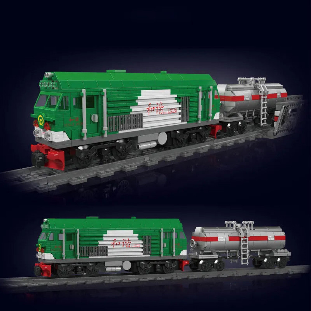 tech hxn 3 diesel locomotive rc train bricks toy - tech-hxn-3-diesel ...