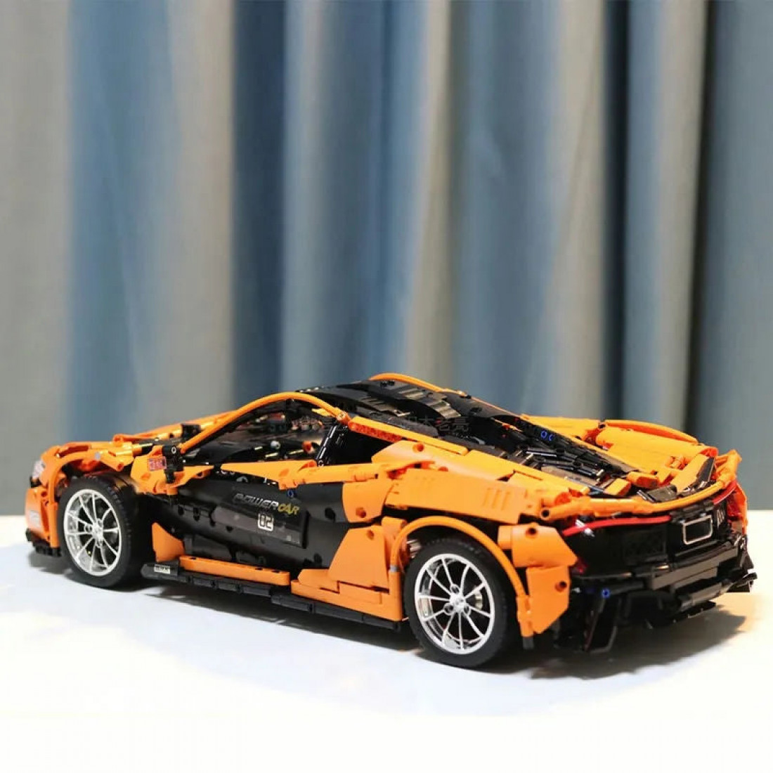 tech moc 13090 mclaren p1 hypercar racing car bricks toys - tech-moc ...