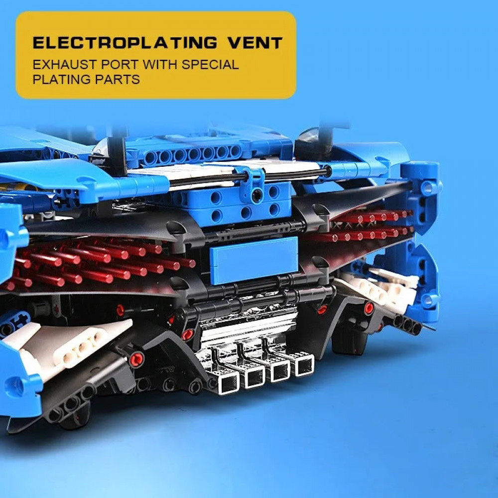 tech moc 13125 bugatti divo racing car bricks toys - tech-moc-13125 ...