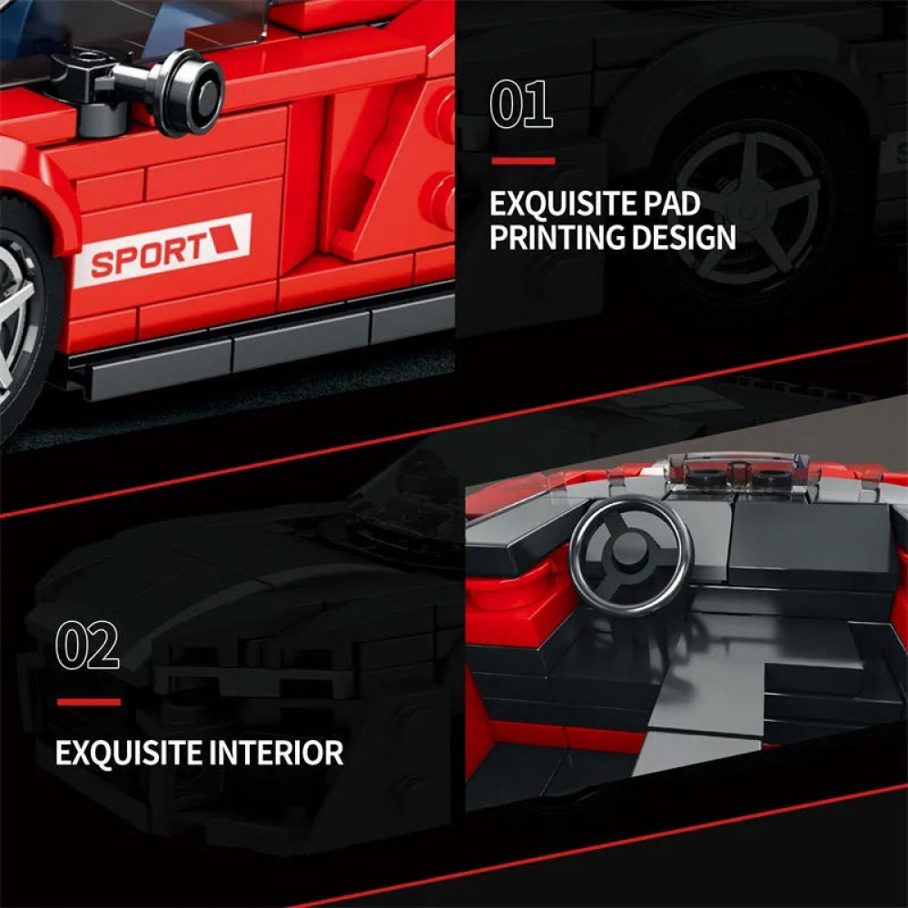 tech moc 681 audi r8 super racing car bricks toy - tech-moc-681-audi-r8 ...
