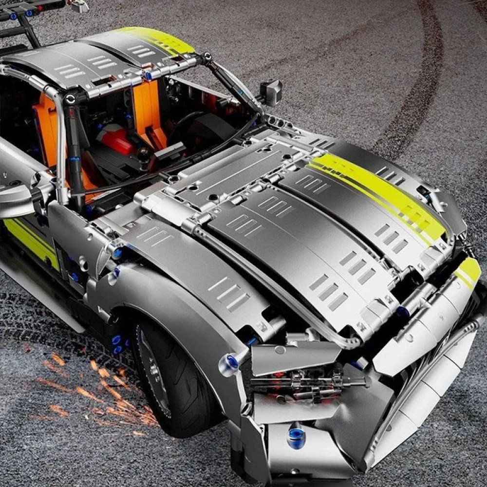 tech moc app rc amg gt super racing car bricks toys t5035 - tech-moc ...