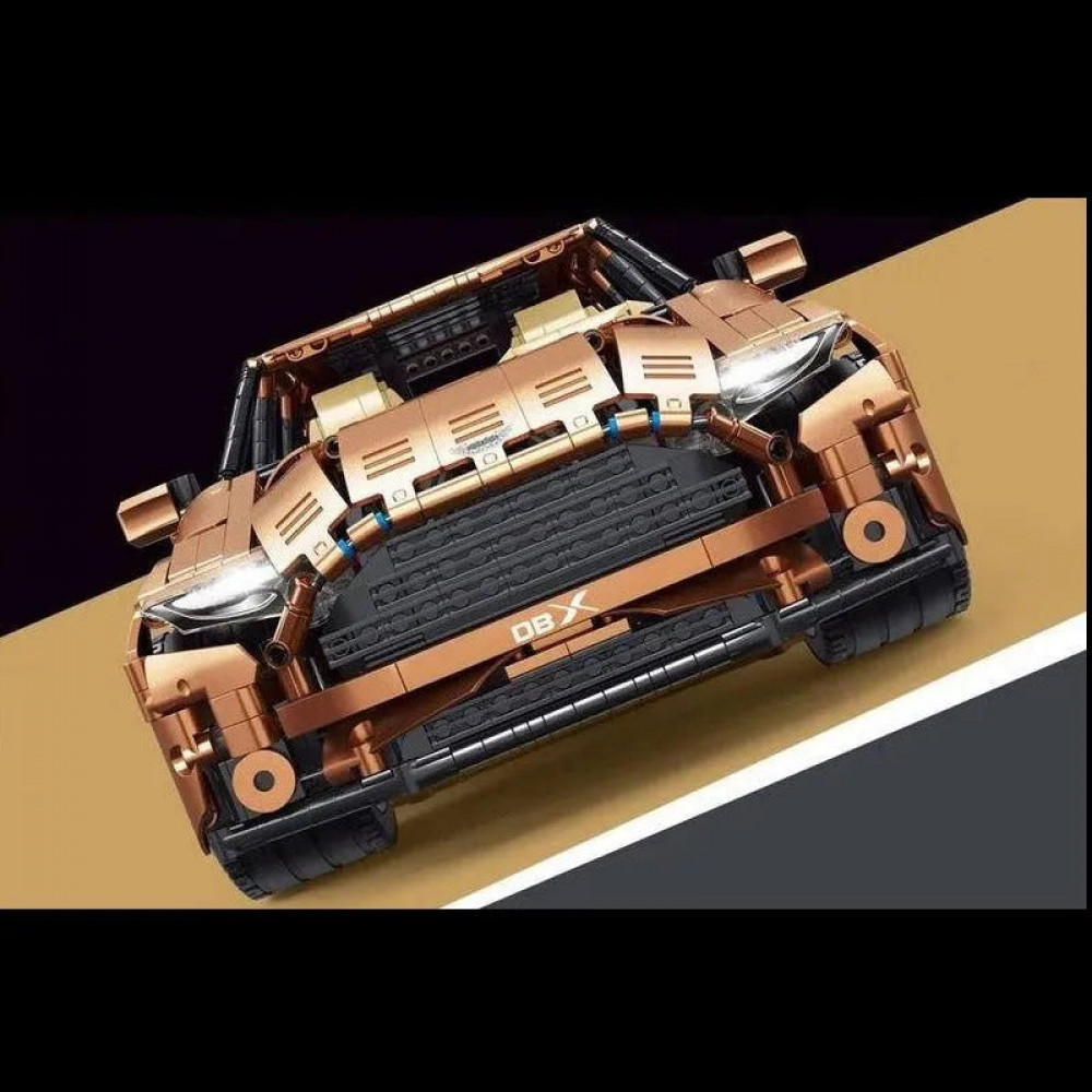 tech moc aston martin dbx racing car bricks toys t5024a - tech-moc ...