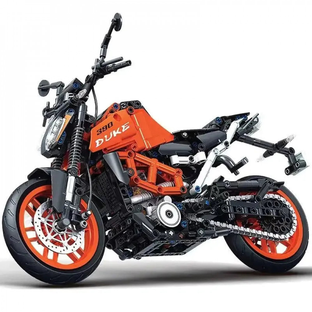tech moc classic ktm 390 duke motorcycle bricks toy - tech-moc-classic ...