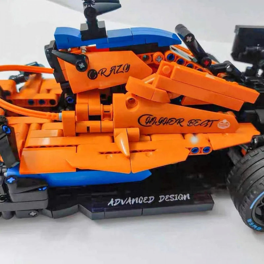 tech moc concept f1 formula racing car bricks toy c016 - tech-moc ...