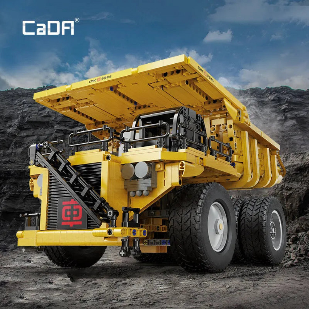 tech moc cr240e mining dump truck bricks toy - tech-moc-cr240e-mining ...
