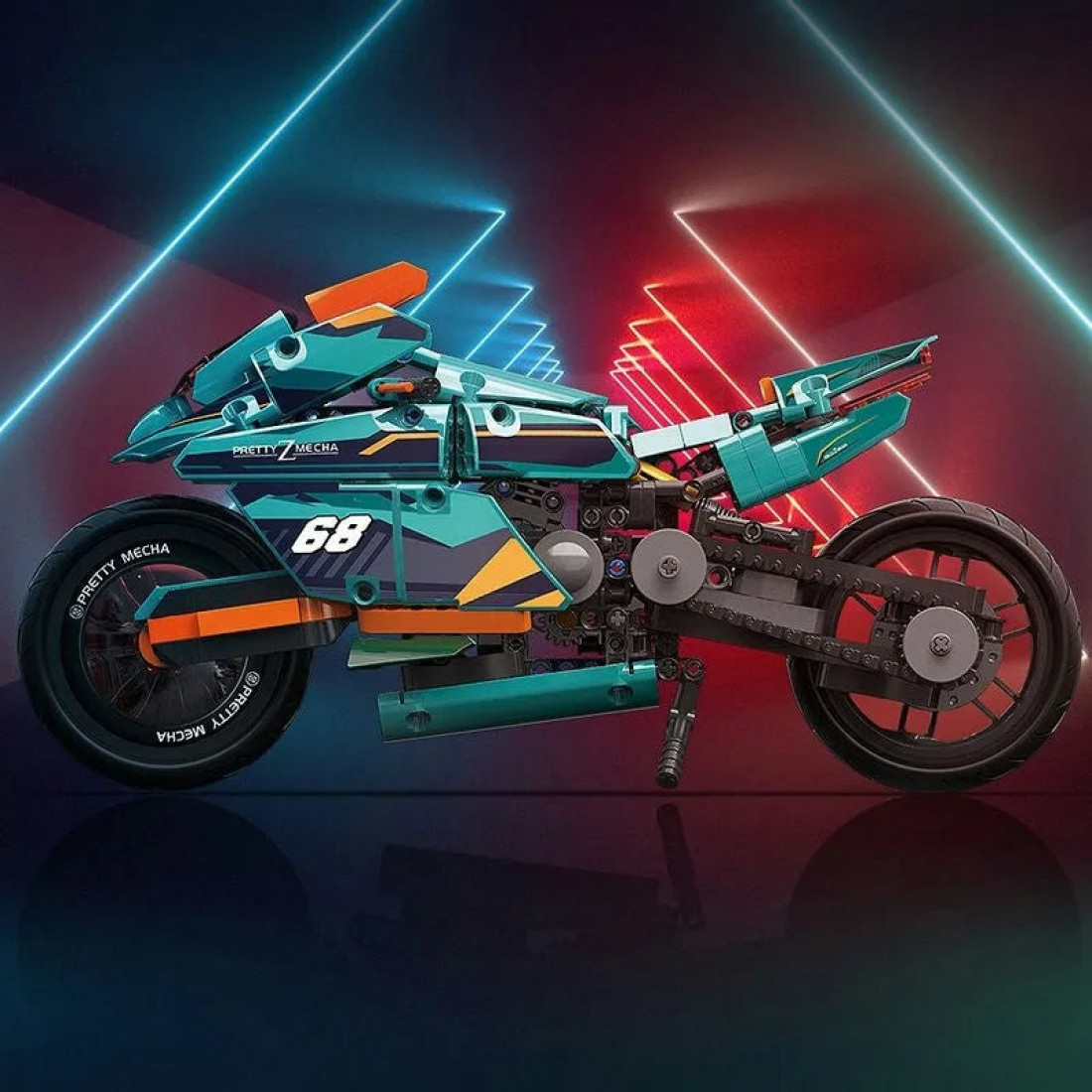 tech moc cyberpunk concept motorcycle bricks toys - tech-moc-cyberpunk ...