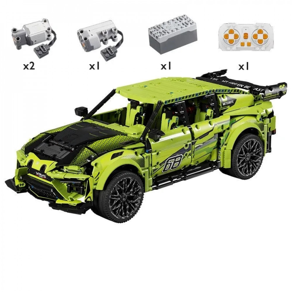 tech moc rc motorized off-road sports suv bricks toys - tech-moc-rc ...