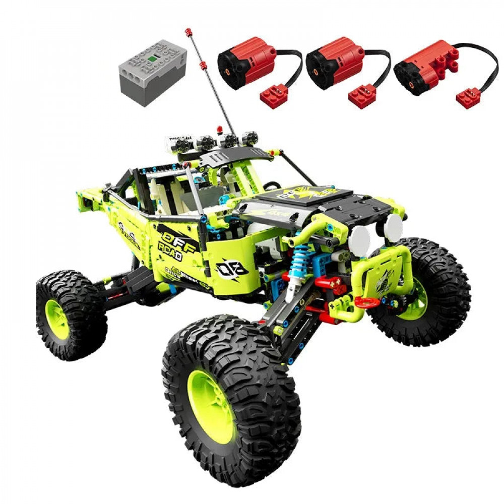 tech moc rc motorized racing buggy car bricks toy - tech-moc-rc ...