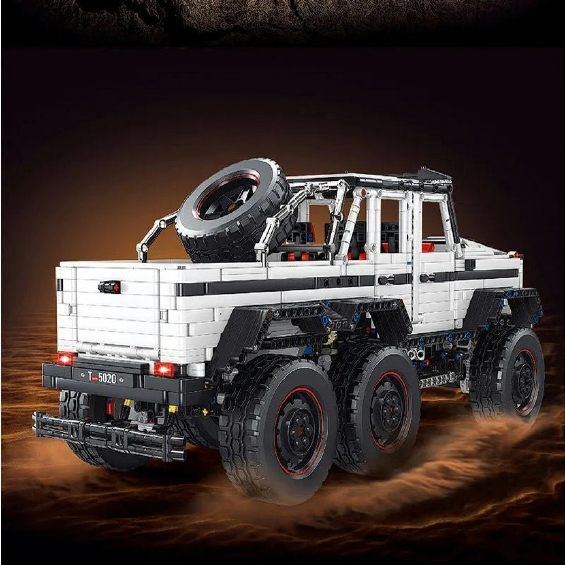 tech moc rc off-road land cruiser truck bricks toy t5020b - tech-moc-rc ...