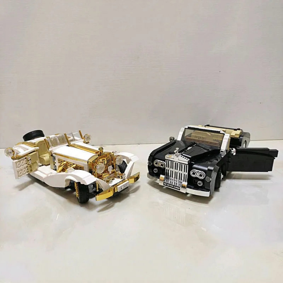 tech moc retro k500 classic vintage car bricks toy 10003 - tech-moc ...
