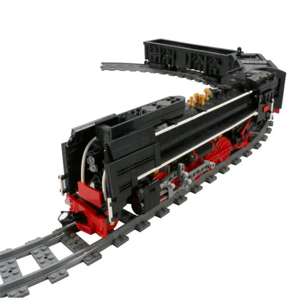 tech moc train car c70 extended carriage bricks toy - tech-moc-train ...