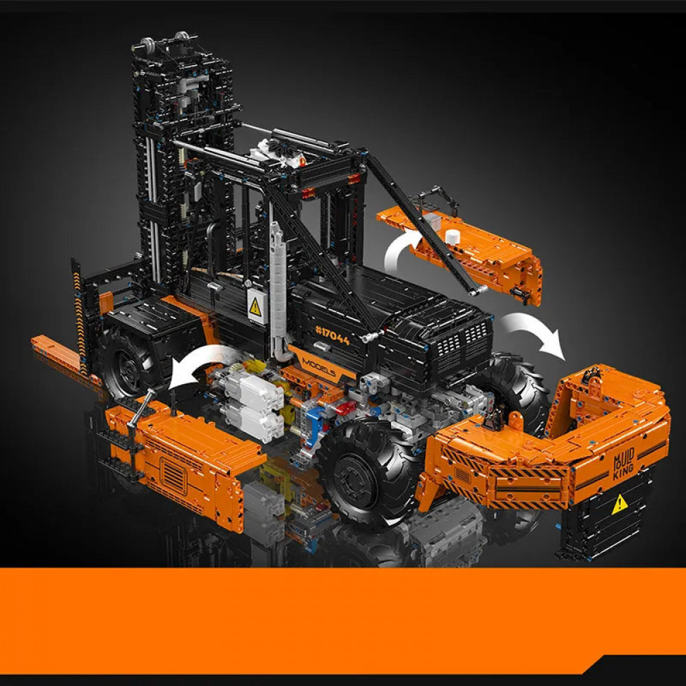 tech motorized rc heavy forklift truck bricks toy - tech-motorized-rc ...
