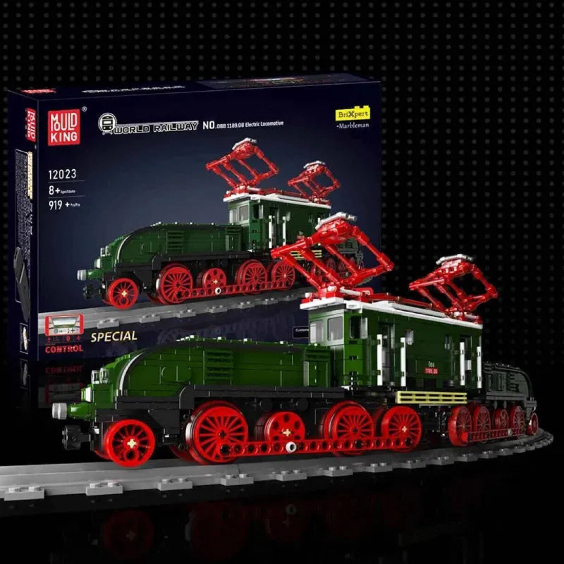 tech rc electric crocodile locomotive train bricks toy - tech-rc ...