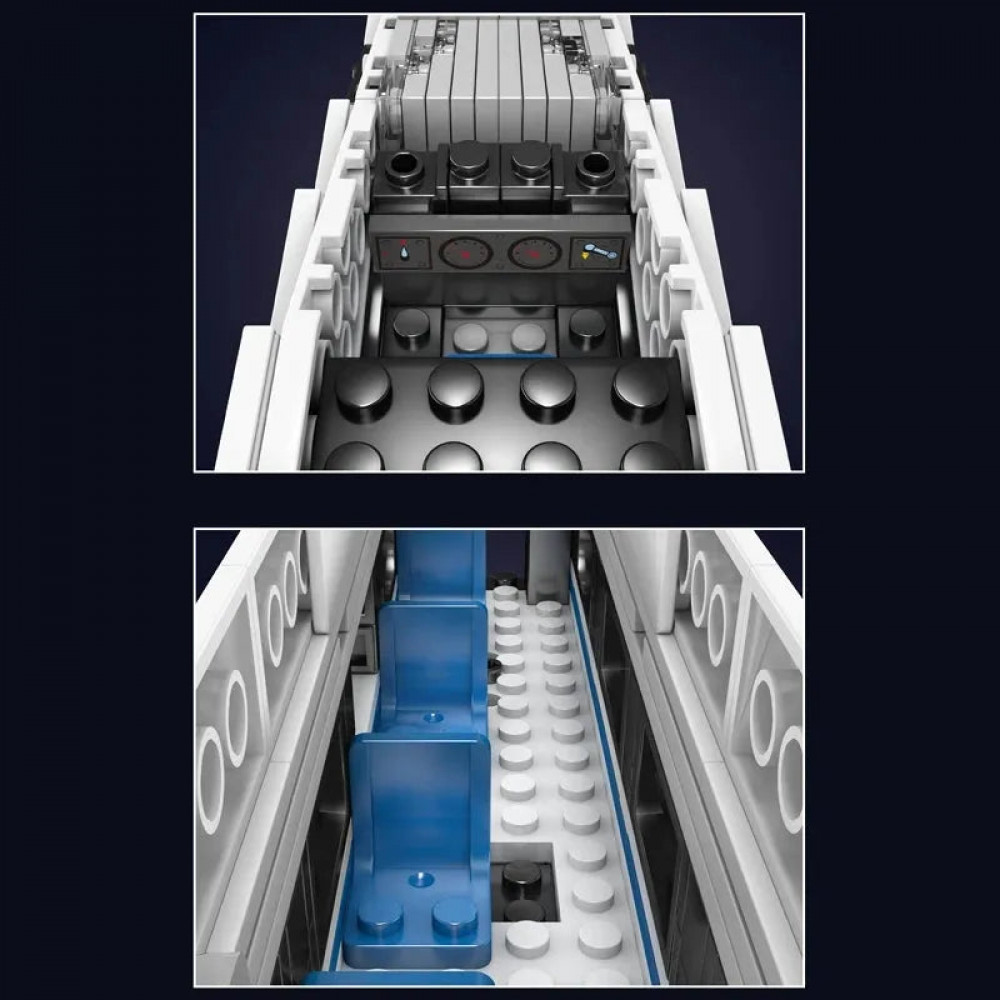 tech rc railway crh380a high speed train bricks toy - tech-rc-railway ...
