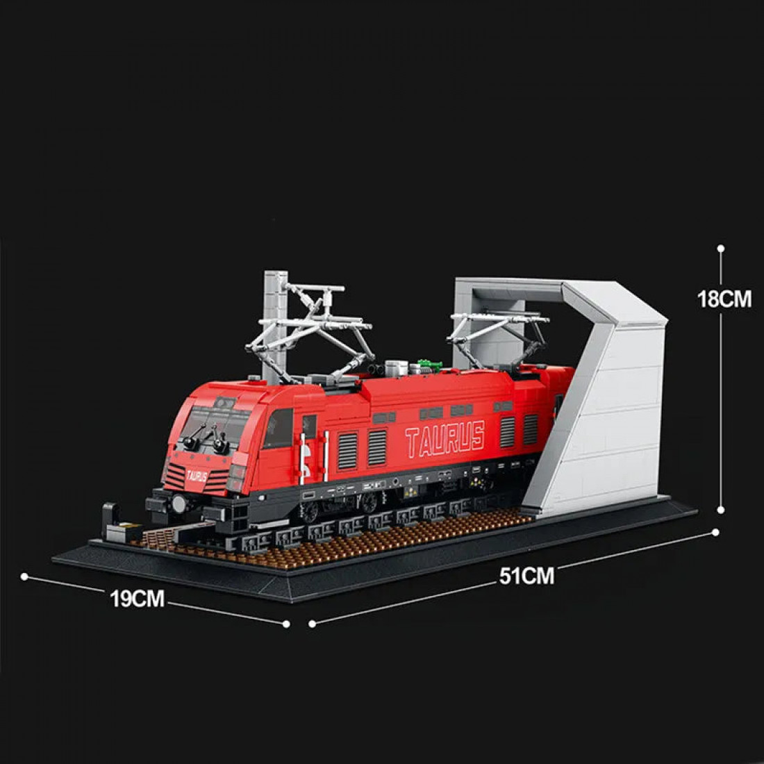 tech taurus european electric passenger train bricks toy - tech-taurus ...