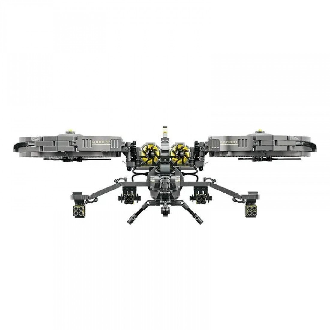 technic moc science fiction ghost attack helicopter bricks toys ...