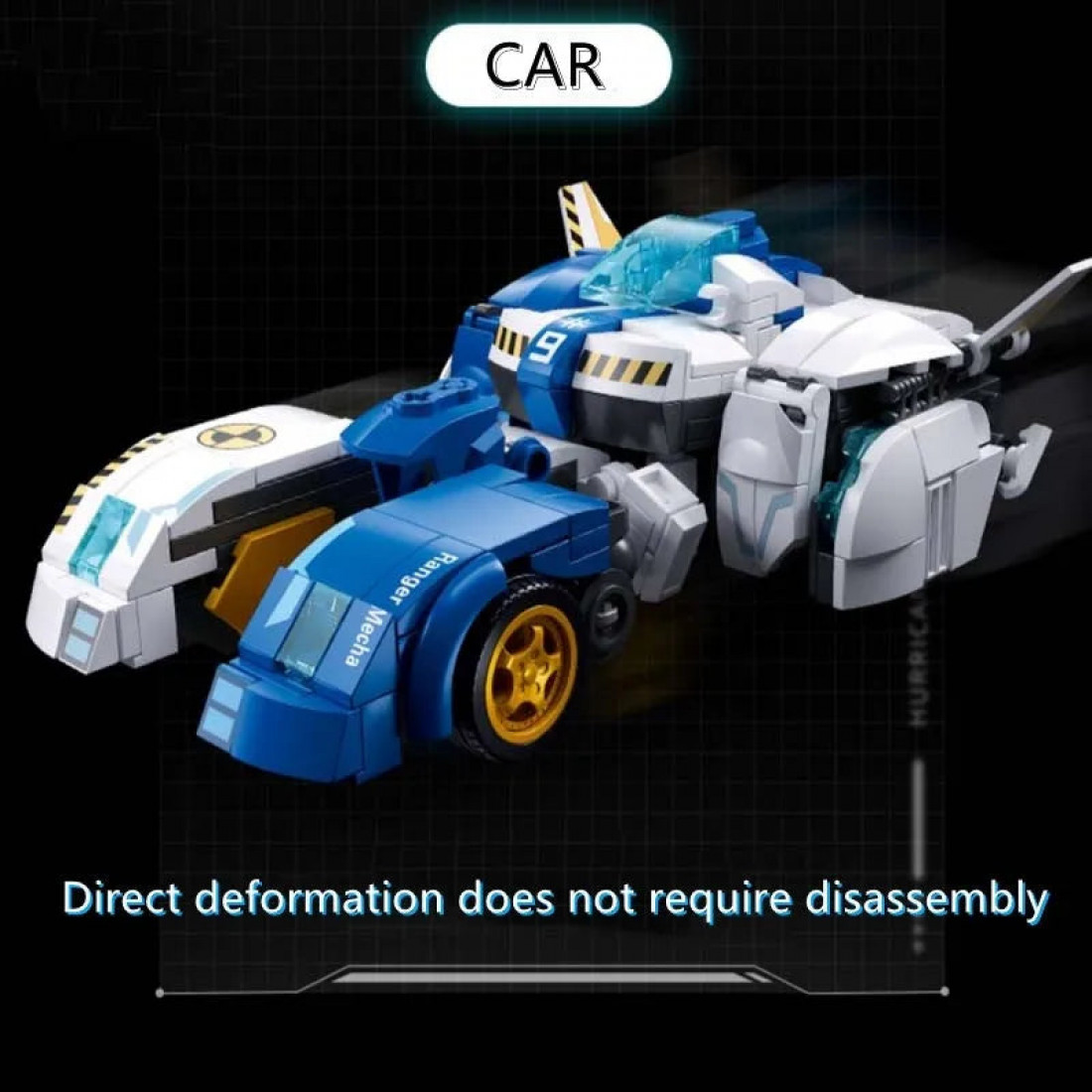 transformer safety pioneer mecha warrior bricks toy - transformer ...