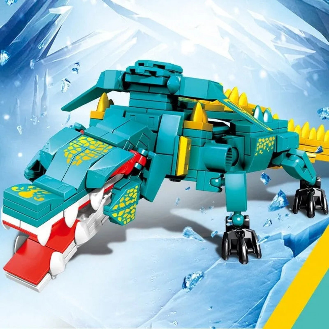 transforming mecha animal robot warrior bricks toys - transforming ...